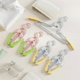 Blue Portable Travel Folding Hangers Multi-Functional For Closet ...