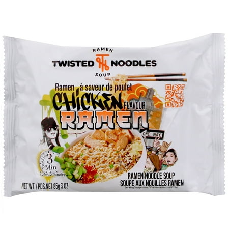 Twisted Noodles Instant Chicken Flavoured Ramen, 1 pack - Walmart.ca