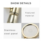 360 Degrees Adjustable Rotating Shower Head Water Saving Shower Head 3 ...