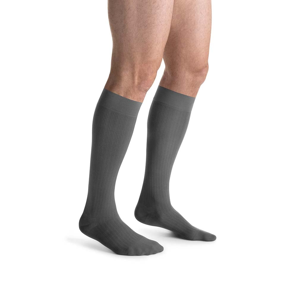 JOBST forMen Ambition Compression Socks, 30-40 mmHg, Knee High, SoftFit ...