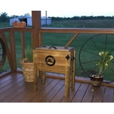 Backyard Expressions Outdoor Patio 45QT Ice Chest Cooler Beverage Cart ...