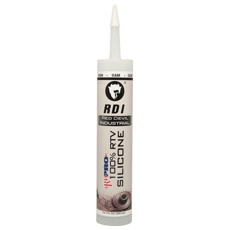Red Devil 08165I RD PRO Industrial Grade RTV 100% Silicone Weather ...