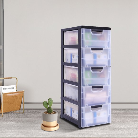 5 Drawer Plastic Storage