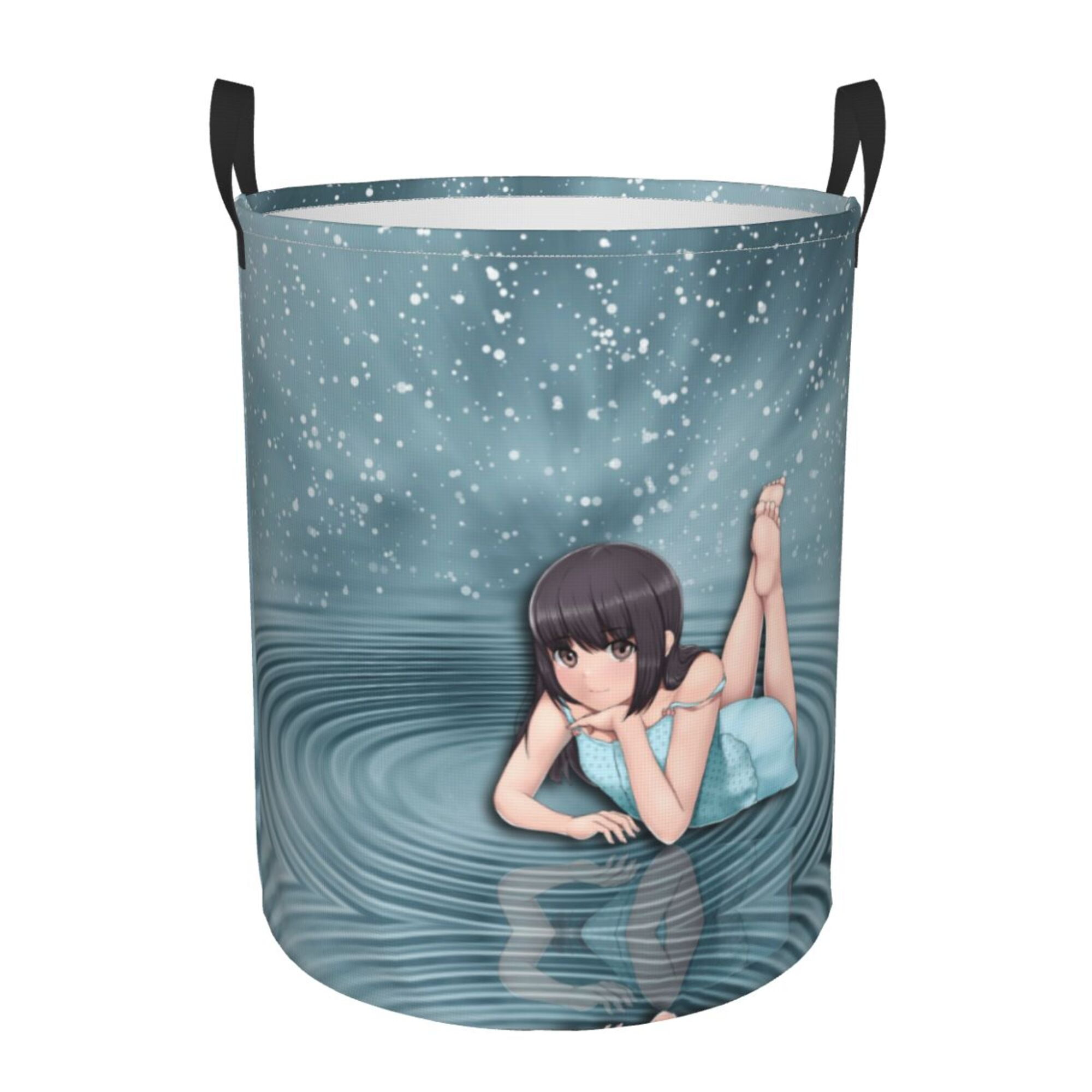 Laundry Basket Organizer Collapsible -Fantasy Fairy Tale Dirty Clothes ...