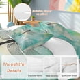 Abstract Art Queen Size 4 piece Duvet Cover Set,3 Comfort Bedding Set ...