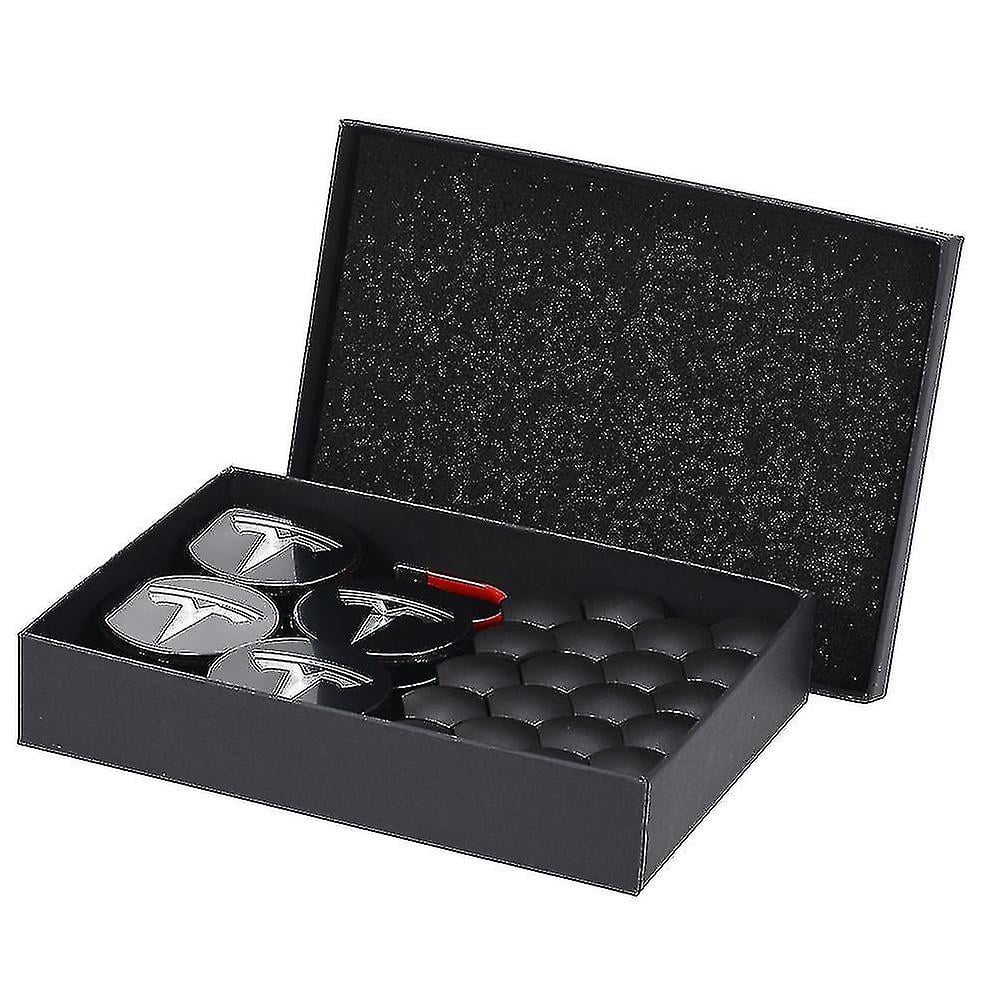 Para el kit de tapacubos de Tesla Juego de tapacubos centrales Tapa de ...