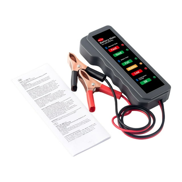BM310 12V Car Battery Tester Batteries Analyzer 12 Volts Digital Car ...