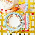 packed party "check it out" multicolor 7" dessert plates, 10 ct ...