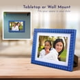 Crystal Art Gallery BECKY G 7x5 Blue Photo Frame - Walmart.com