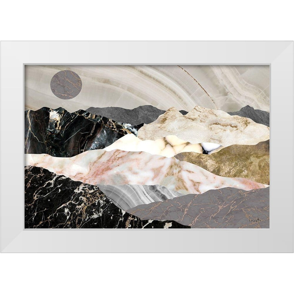 Sophie 6 18x13 White Modern Wood Framed Museum Art Print Titled ...