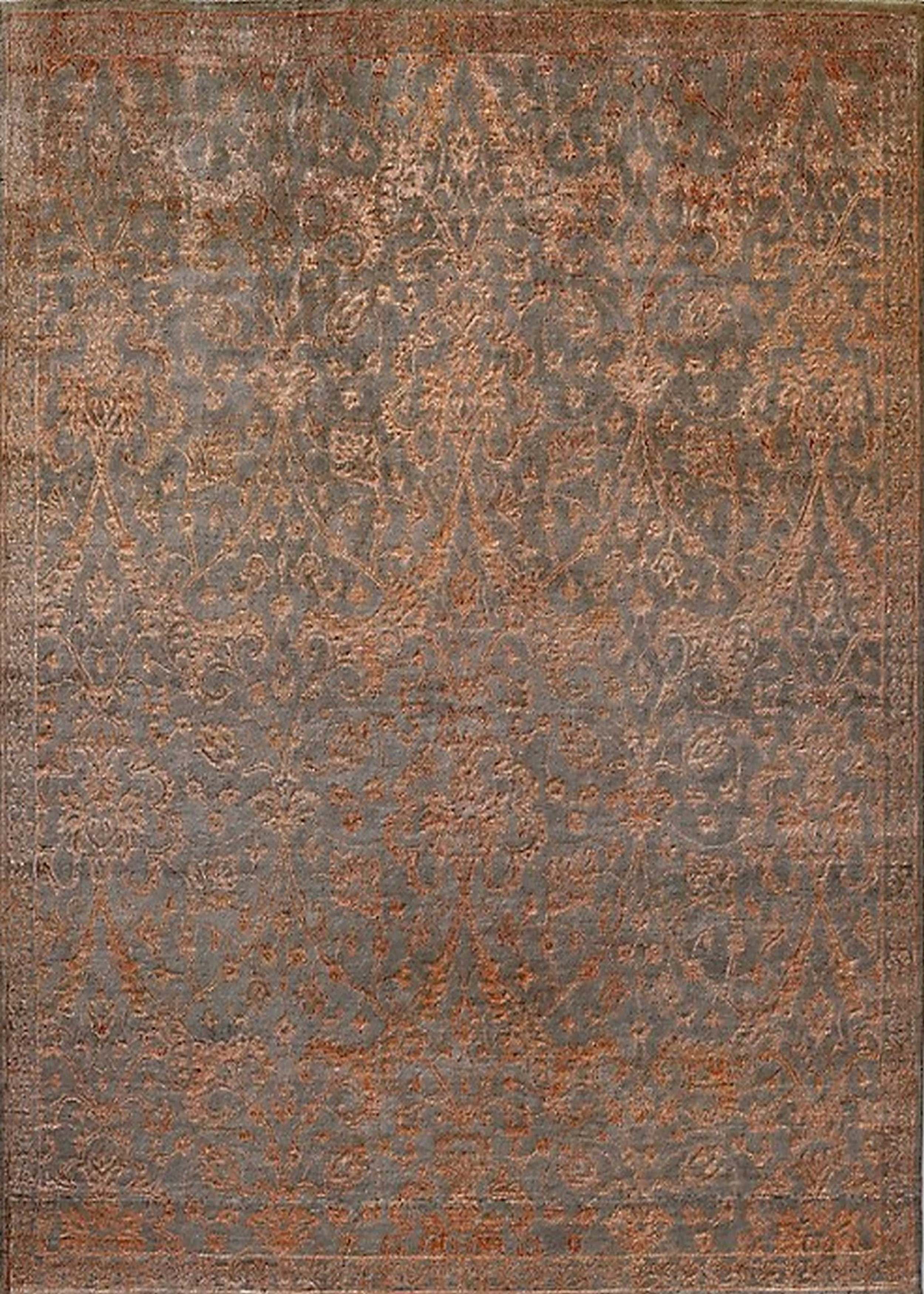 Ahgly Company Indoor Rectangle Mid-Century Modern Dark Almond Brown ...