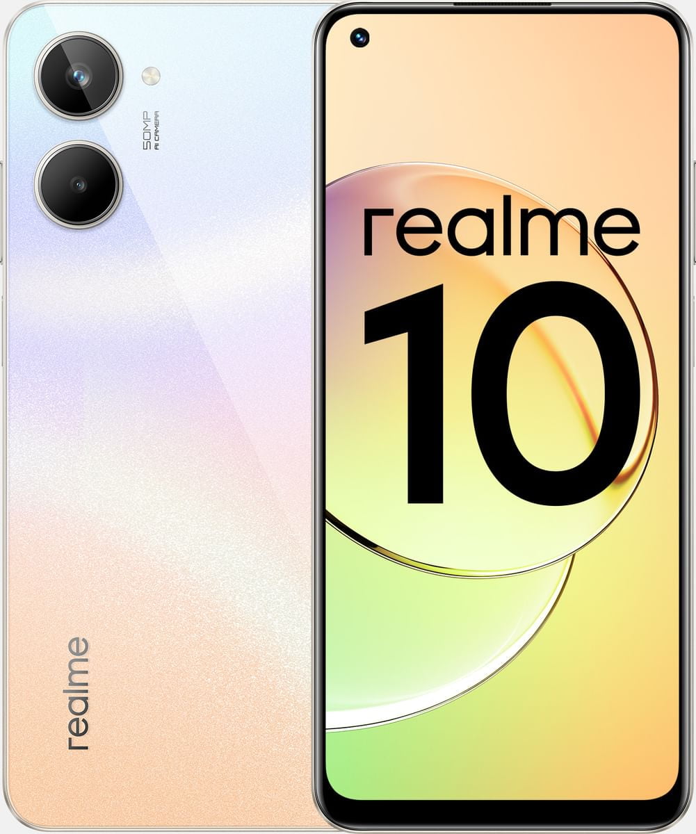 Smartphone 10 128 GB ROM/8 GB RAM Blanco Impactante Realme 10 | Walmart en línea