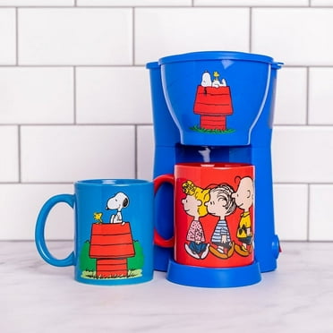 Peanuts Gentle Reminders Stoneware 4 Piece 21oz Mug Set in Assorted ...