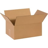 Box Partners 14x10x6 Kraft Shipping Boxes, 25/BDL - BXP 14106 - Walmart.com