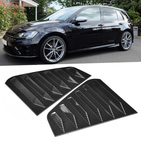 Side Window Louvers Vent, Car Modification Self-Adhesive Side Window ...