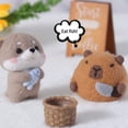 【Ready Stock】 Capybara Felting Starter Kits with Poke Needle and ...