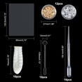 1Set DIY Resin Casting Molds Kits Plastic Stirring Disposable Latex ...
