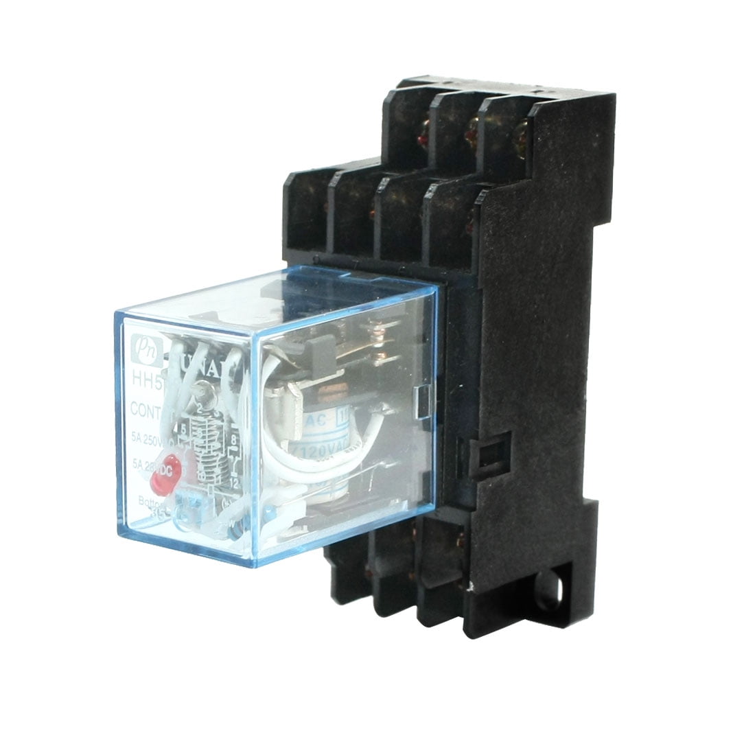 HH54P 110/120V 4PDT 14P General Purpose Power Relay w DYF14A Base - Walmart.com