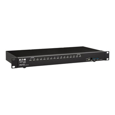 Tripp Lite NetCommander 8-Port Cat5 1U Rack-Mount 1+1 User Console KVM ...