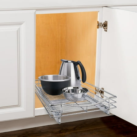 Lynk Professional Slide Out Cabinet Organizer Pull Out Drawer - Walmart.com