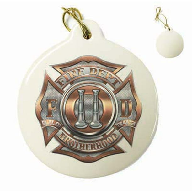 Firefighter 3 Bugle Ranking Single Natural Stone Coaster - Walmart.com
