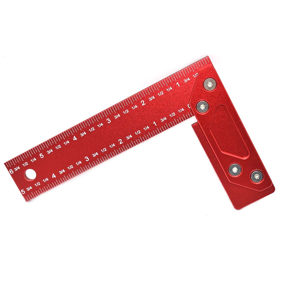 Big Horn 19572 Aluminum Miter & Try Square – 6 Inch - Walmart.com