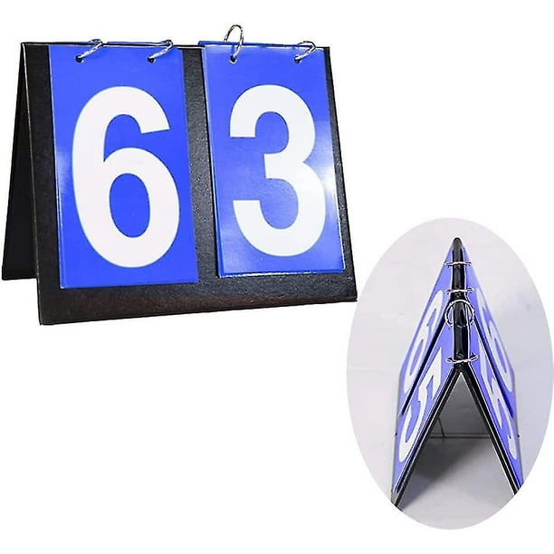 Sports Scoreboard Fold Score Flipper Sports Flip Scoreboard Flip Score ...