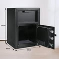 Ataucjin 2.5 Cu.Ft Heavy Duty Drop Safe for Business With Digital ...
