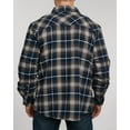 Venado Men's Thermal Lined Flannel Shirt Jacket with Snap Front Closure - Outdoor Button Up ...