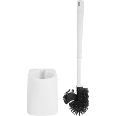 Surrme Drop Toilet Brush and Holder Set Automatic Toilet Brush for ...