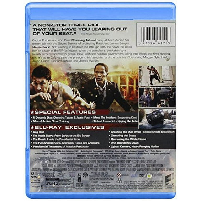 White House Down Blu Ray Cover