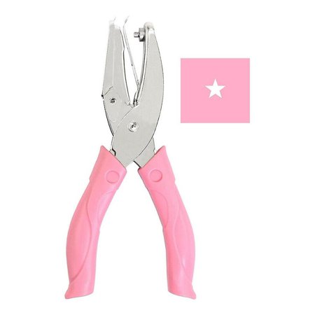 FanShow Adhesive Wrapped Star Punch Stationery Manual Paper Plastic Bag ...