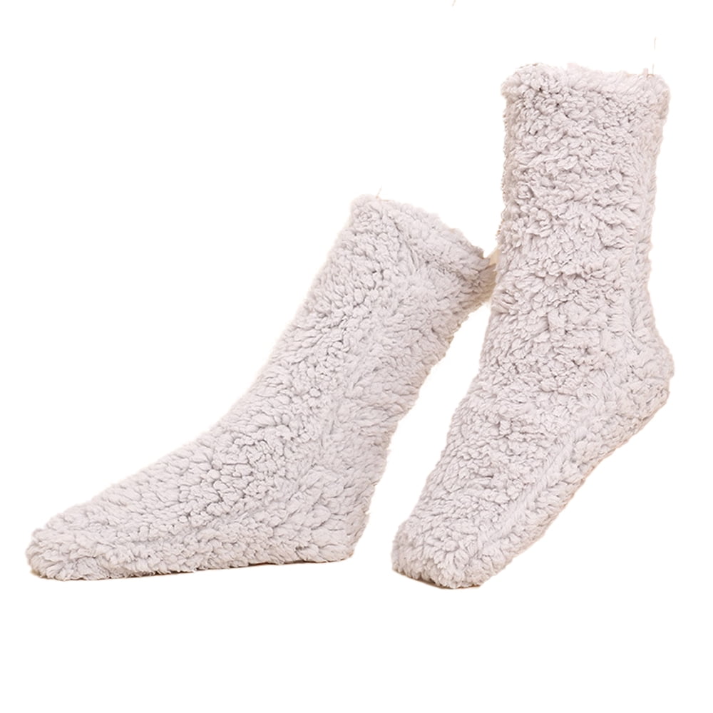 Floor socks adult thick socks female winter wool socks - Walmart.com