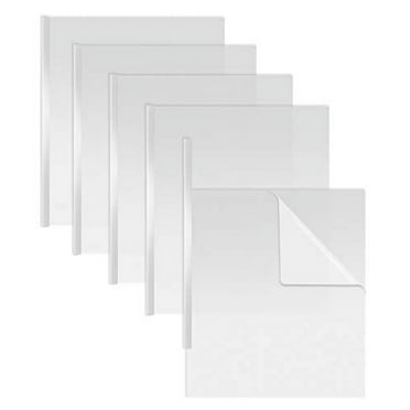 C-Line Report Covers with Binding Bars, Economy Vinyl, Clear, 8 1/2 x ...