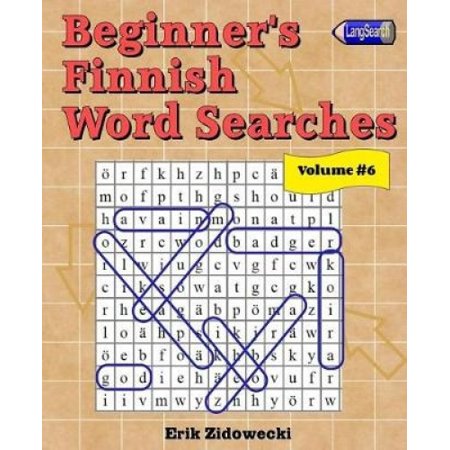 Beginner's Finnish Word Searches - Volume 6 [Finnish] | Walmart Canada