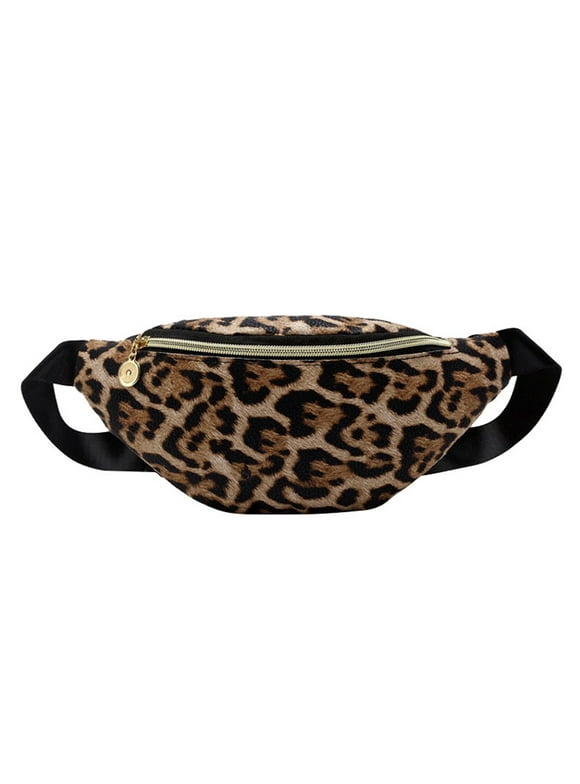 Leopard Print Fanny Pack