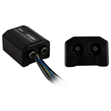 Speaker Wire to RCA Hi/Low Adapter Converter Line Level Output Audio ...