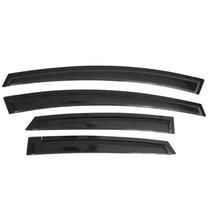 Ikon Motorsports Acrylic Window Visors Vent Deflector Rain Guard for 10 ...