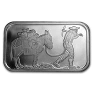 APMEX 1 oz Fine Silver Bullion Bar with American Eagle Design - Walmart.com