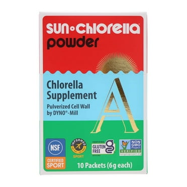 Sun Chlorella Corp. 500mg Dietary Chlorella Supplement A, 600 Tablets ...