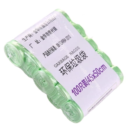 Garbage Bags Vest Style Storage Bag For Home Waste Trash Bags 100Pcs ...