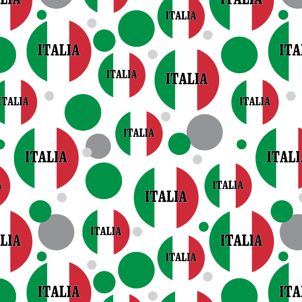 Italia Italy Italian Flag Premium Gift Wrap Wrapping Paper Roll ...