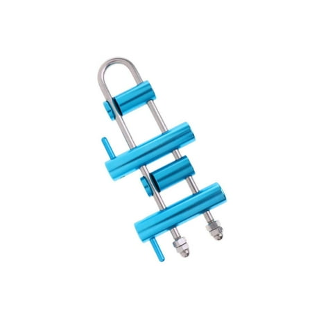 Aluminum Rock Climbing Rack Descender Rappelling Access Rack Descender ...