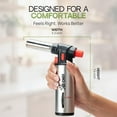 Kitchen Torch with Butane Included – Refillable Lighter with Safety ...