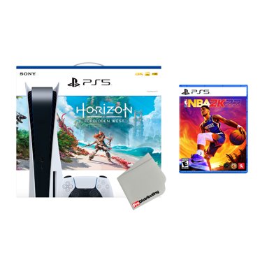 Sony Playstation 5 Disc Version with NBA 2K22 Standard Edition Bundle ...
