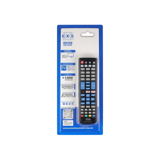 Control Universal Para Pantallas Barra De Sonido Bluray Dvd | Walmart ...
