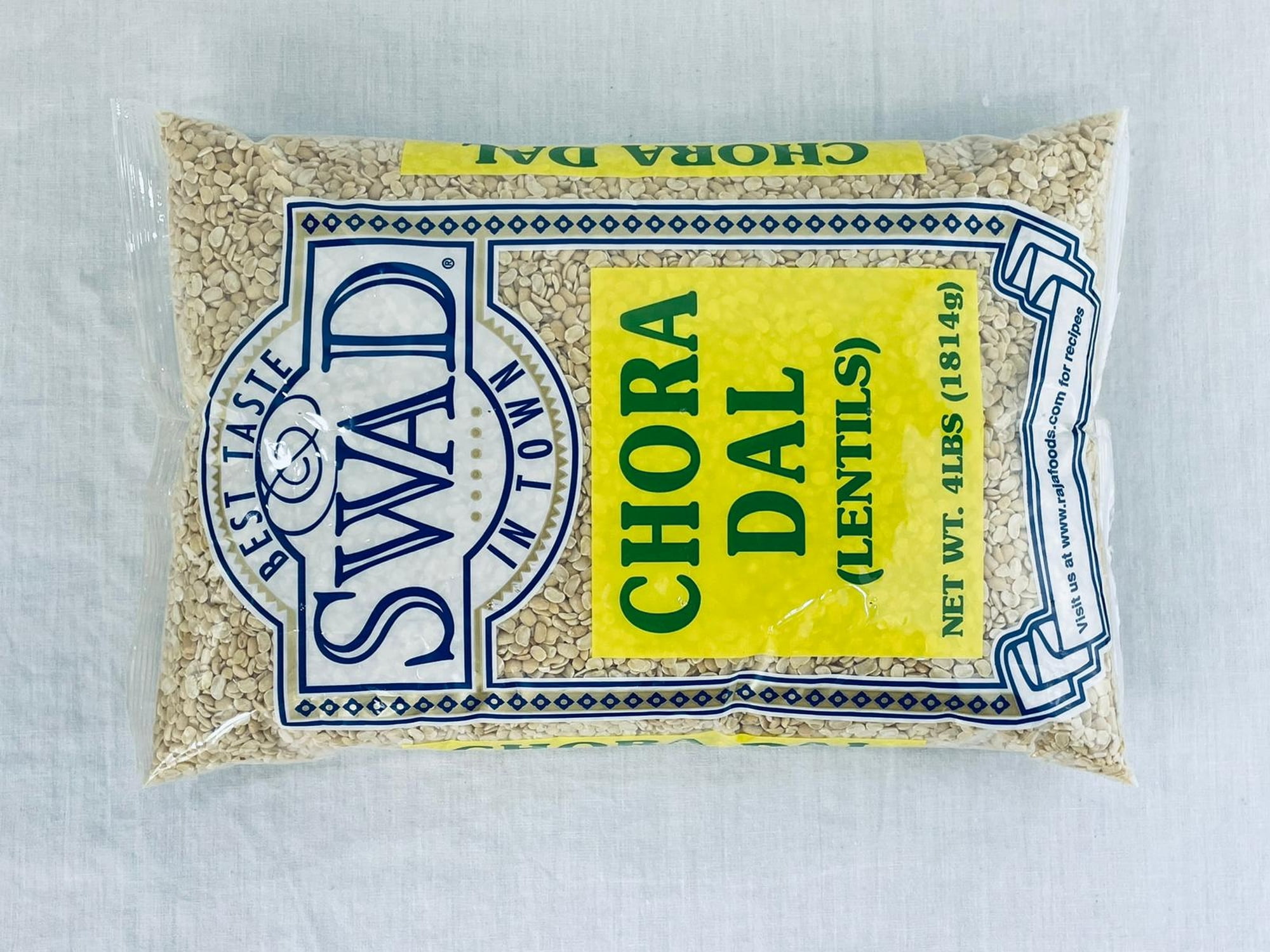 SWAD Chora Dal Lentils - 4lbs (1.81kg) - Walmart.com