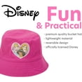 Disney Girls’ Bucket Hat – Reversible Minnie Mouse or Princess Sun Hat ...