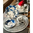 Azur de Limoges Bone China Dinnerware Set of 20 for 4 pers. - Walmart.com