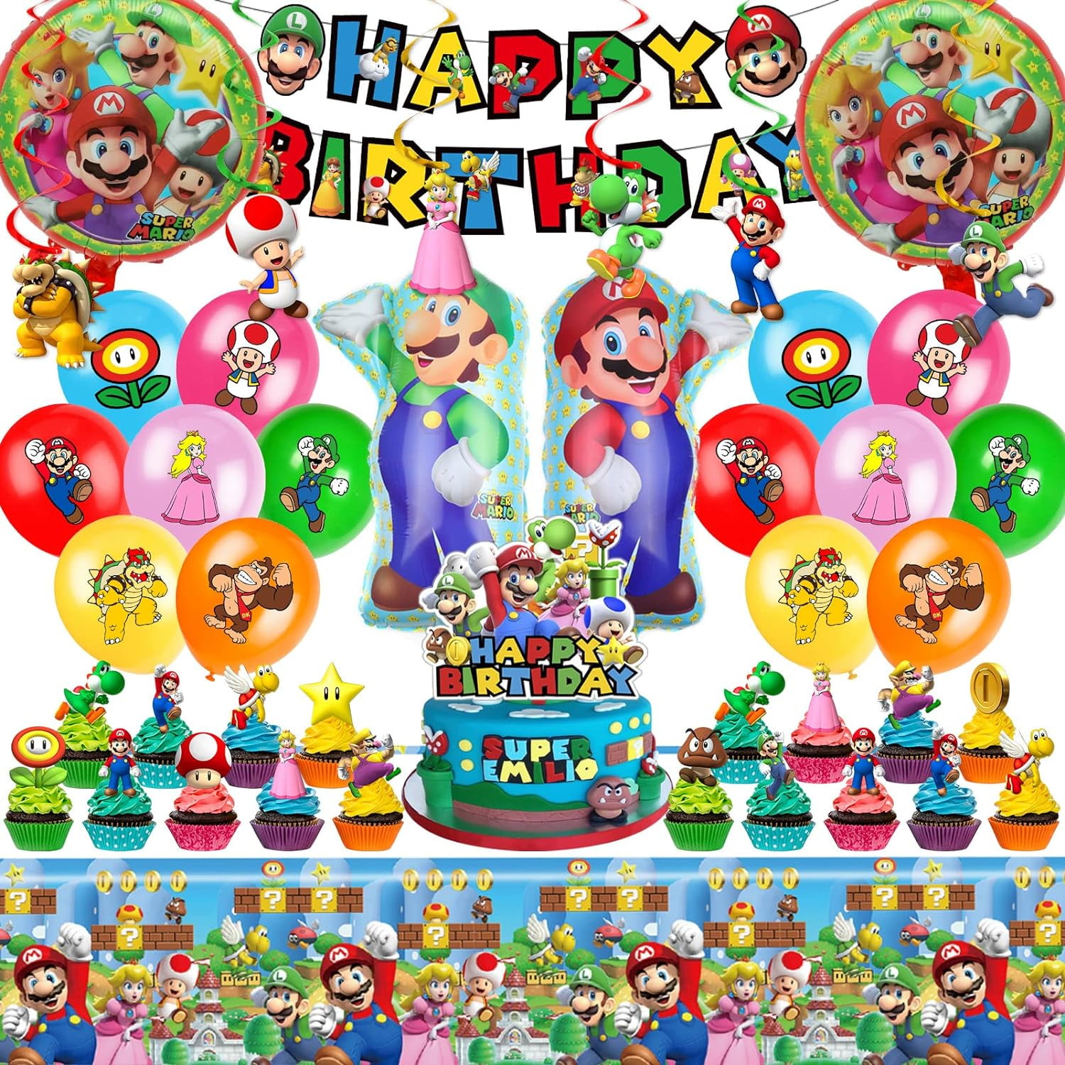 Click here for Yppkmmt Mario Birthday Party Supplies  Party Decor... prices